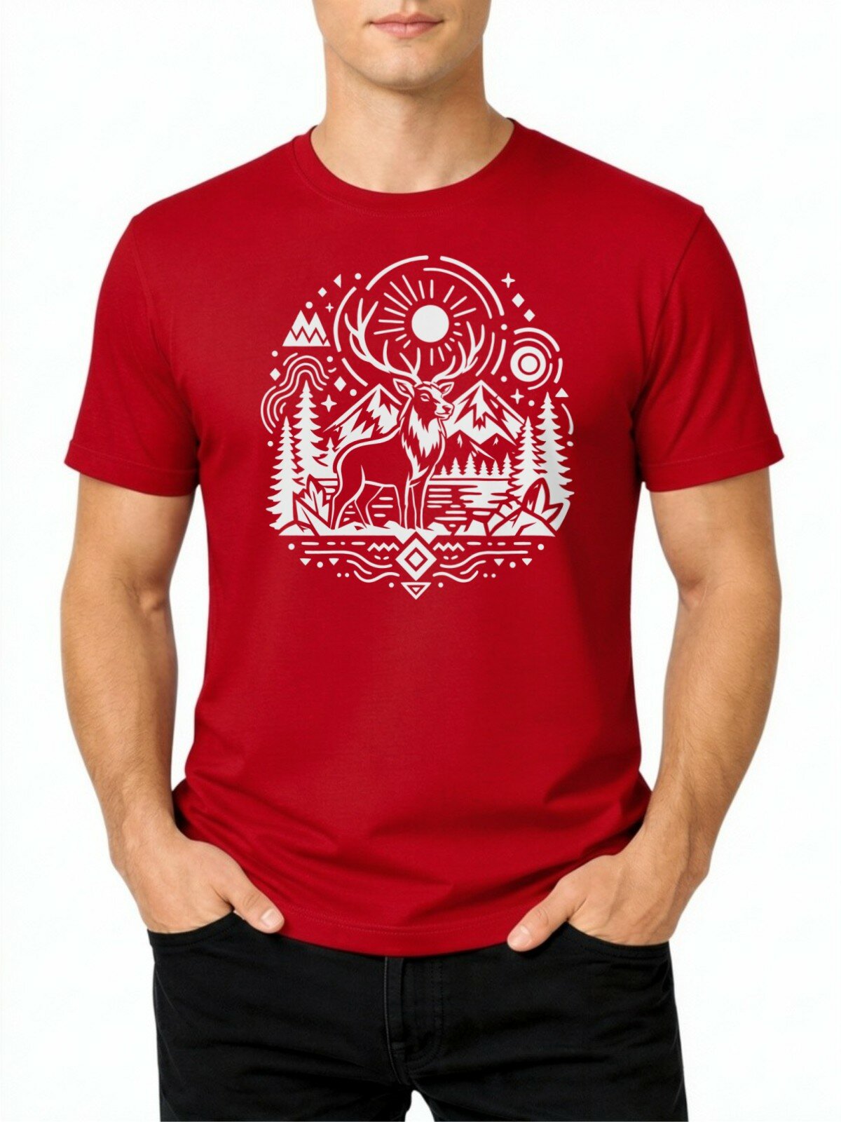 Футболка US BASIC Мужские футболки