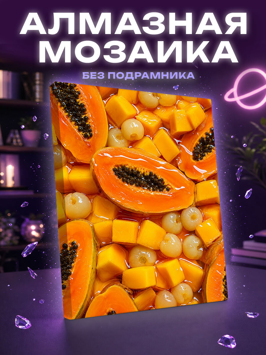 Алмазная мозаика Янтарная мозаика тропических фруктов