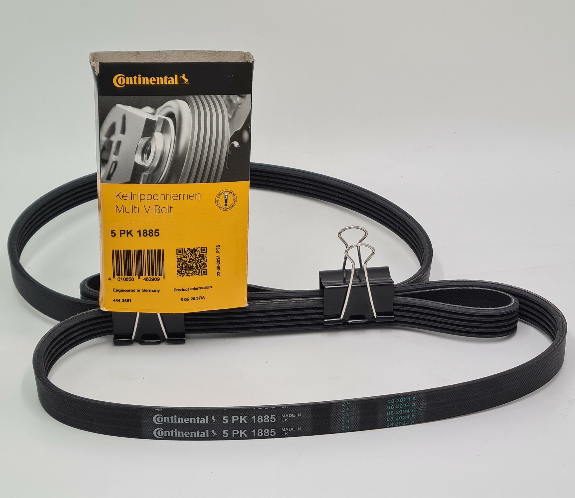 Приводной ремень Continental (Contitech) 5PK1885 для BMW, CHEVROLET
