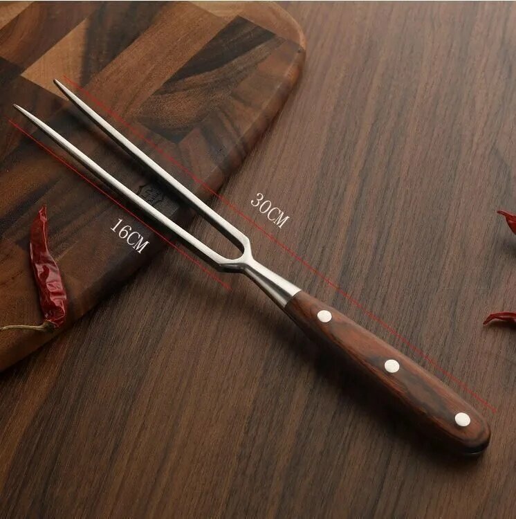 Вилка для барбекю, вилка для барбекю из нержавеющей стали, большая вилка для мяса