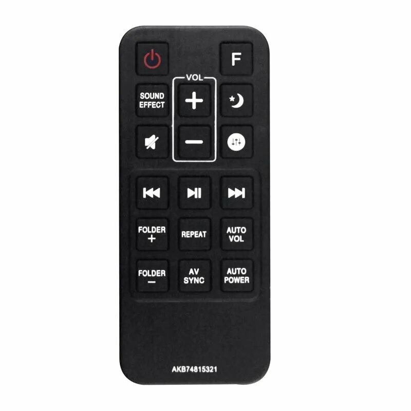 Замените пульт дистанционного управления AKB74815321 для LG Soundbar SH5B SJ5Y SPJ5B-W SJ4Y SPJ4B-