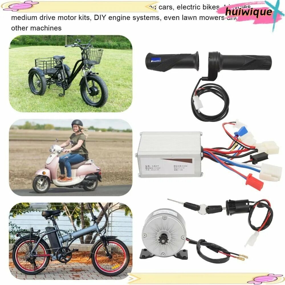MY1016 мотор, Мощный 24V 250W контроллер, для электрического скутера и велосипеда
