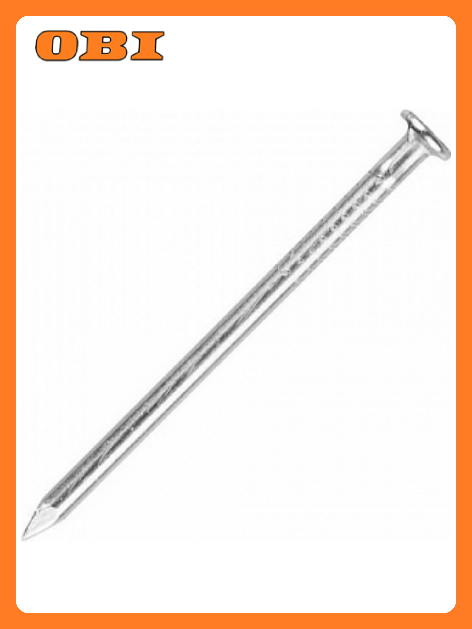 Гвозди Tech-KREP, строительные, оцинкованные, 2,5x50 мм, 50 штук