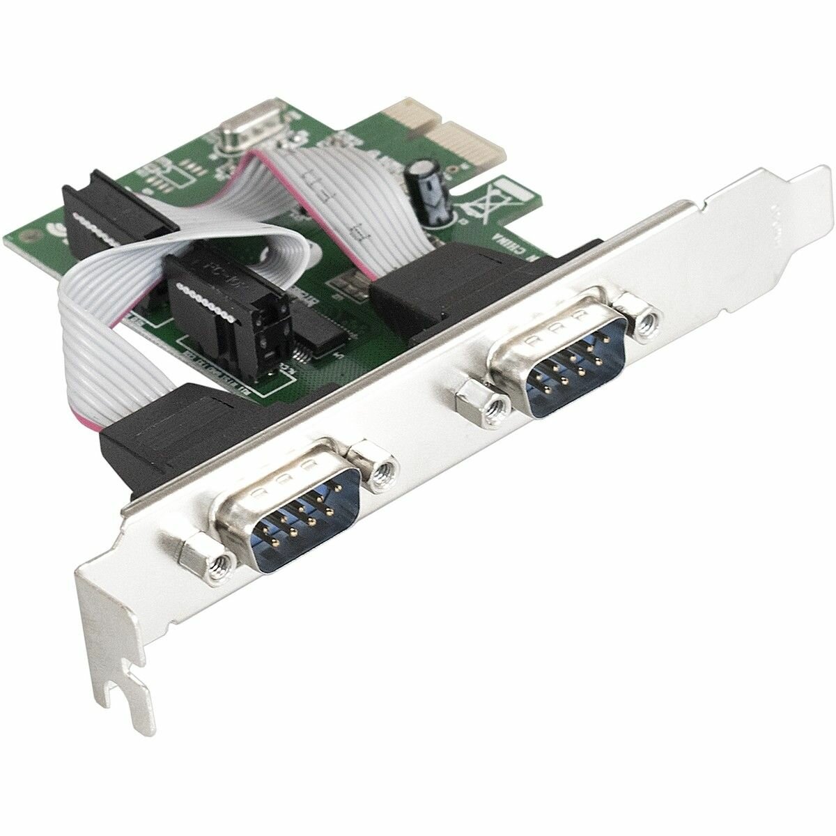 EXEGATE USB - концентраторы EX283706RUS Контроллер EXE - 307 PCI - E, 2 COM port OEM