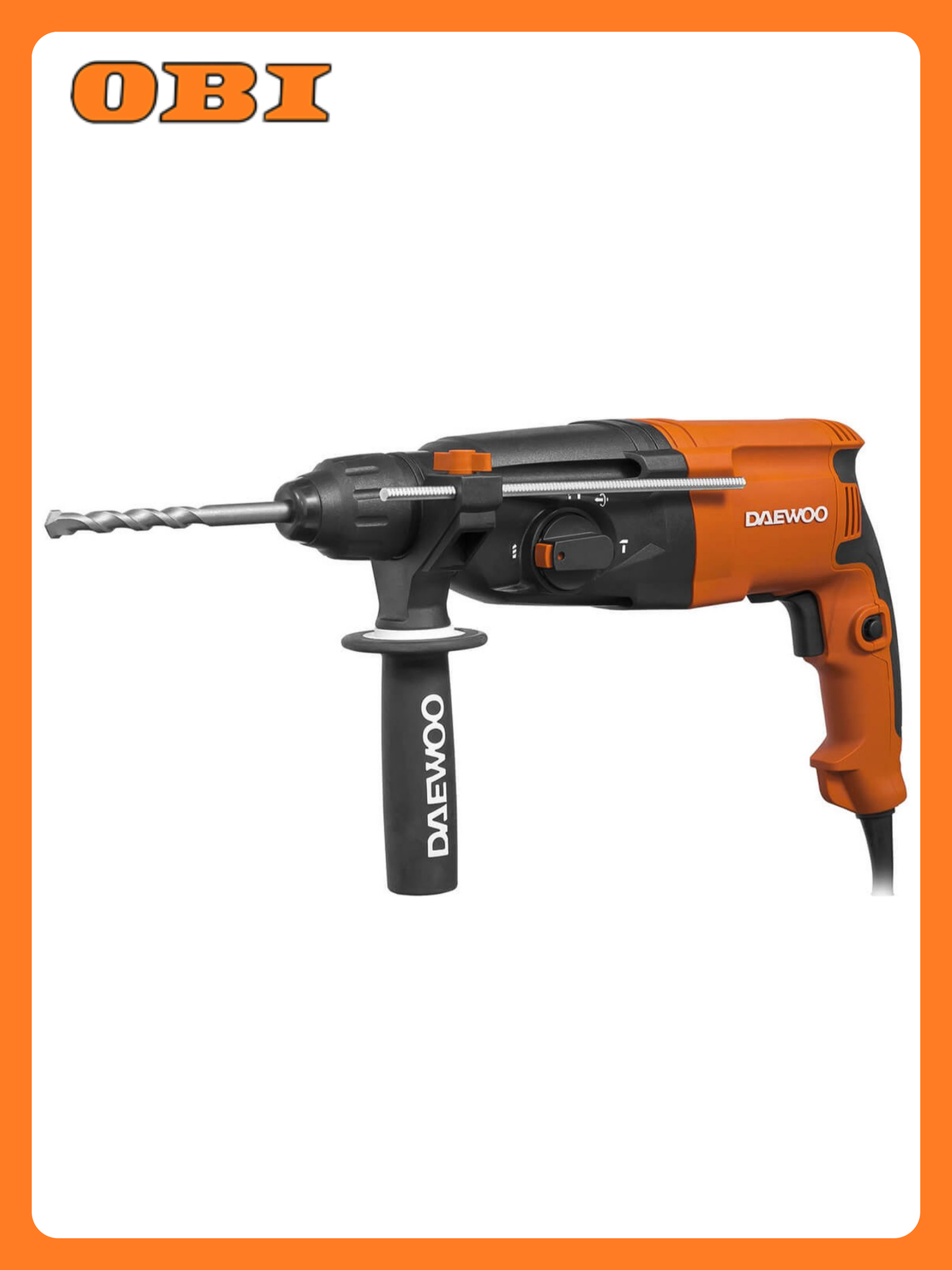 Перфоратор DAEWOO Power Products DAH 920, SDS-Plus, 920Вт, 3,4Дж, черный