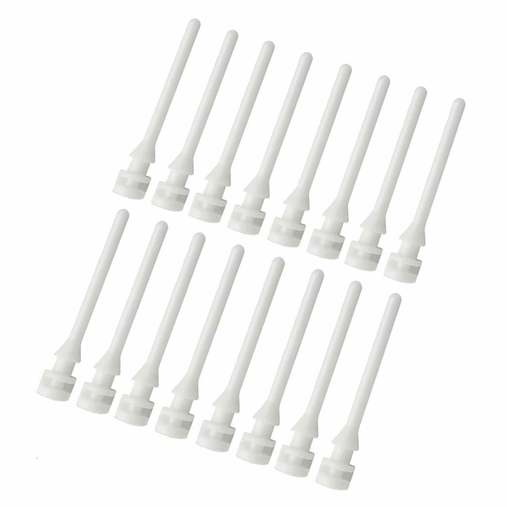 Силиконовые антивибрационные заклепки для охлаждающих вентиляторов ПК, резиновые крепления для снижения шума, Белый - Короткий стиль