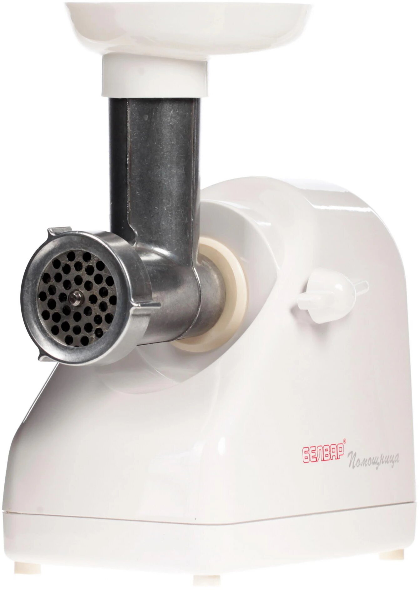 Мясорубка электрическая Белвар КЭМ-36/220-4-32, 0.6 кг/мин, реверс, мясорубка 36 кг/ч, шинковка 16 кг/ч, белый