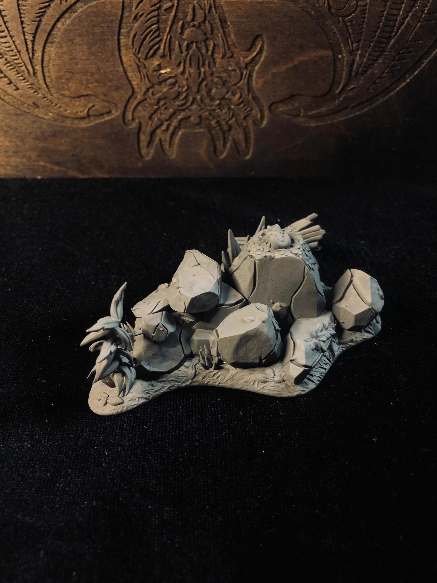 Лесной Террейн 3 - Террейн, Миниатюра для настольных игр DnD, ДнД, Dungeons & Dragons, Pathfinder.