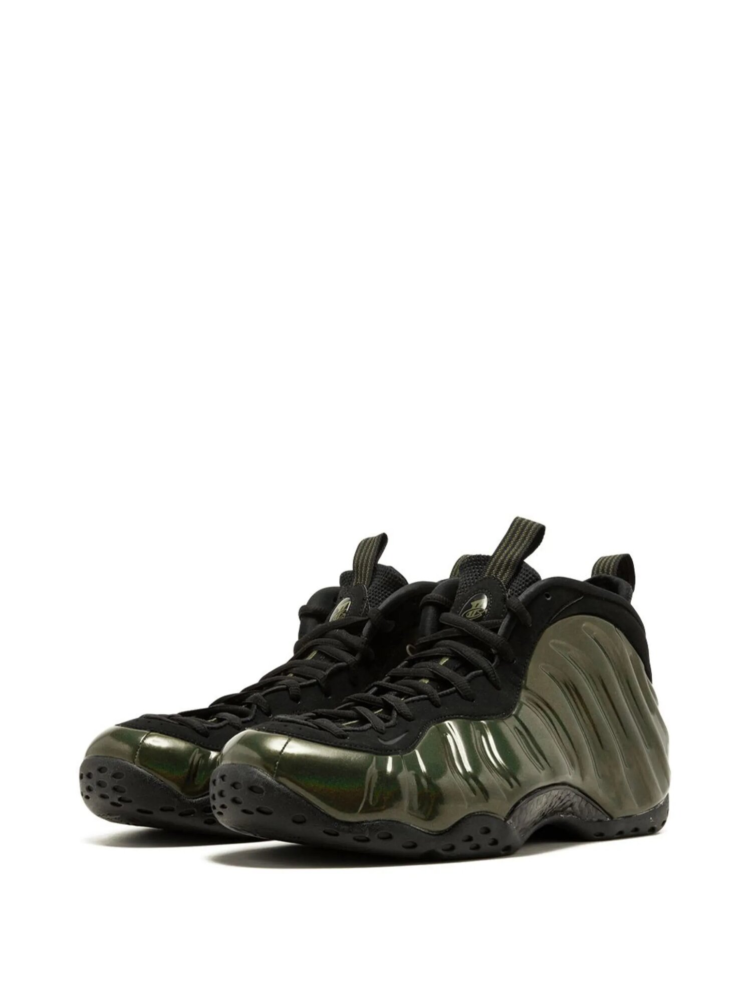 Кроссовки NIKE Air Foamposite One, размер 13 US, зеленый — фото 1