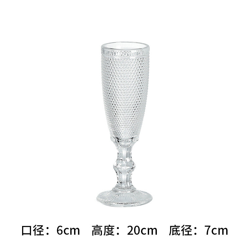 Фабрика прямой шарик точки является оригинальный цвет шампанского стекла пива стекла Коктейль стекла красного вина