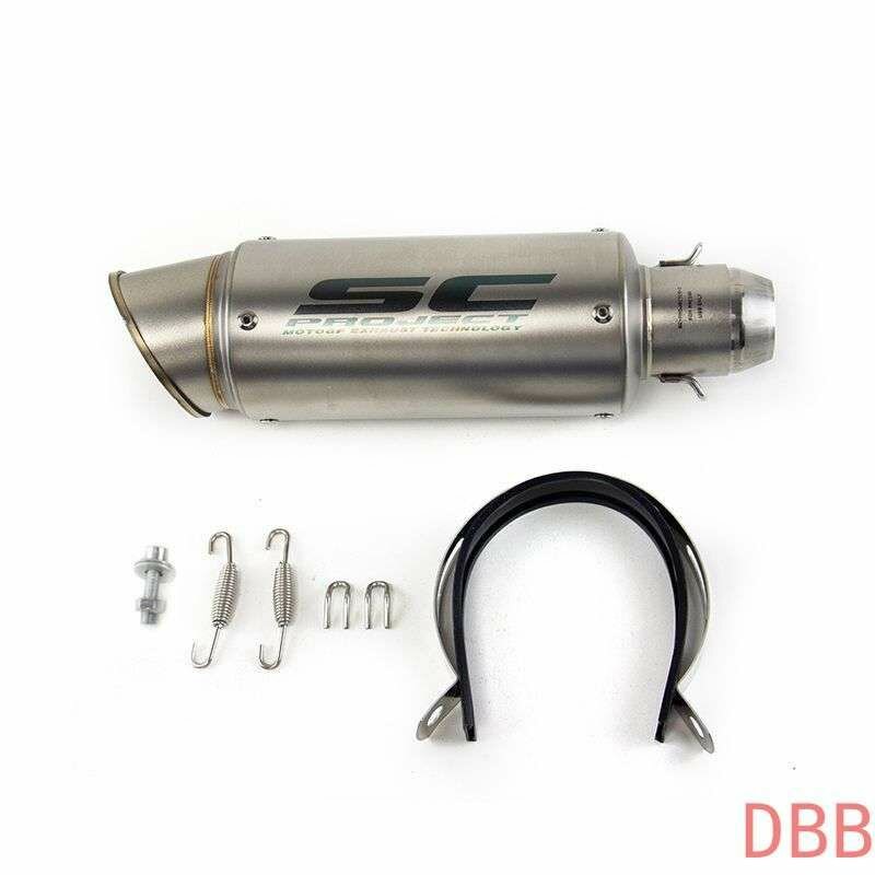 Глушитель для мотоцикла прямоток универсальный на питбайк