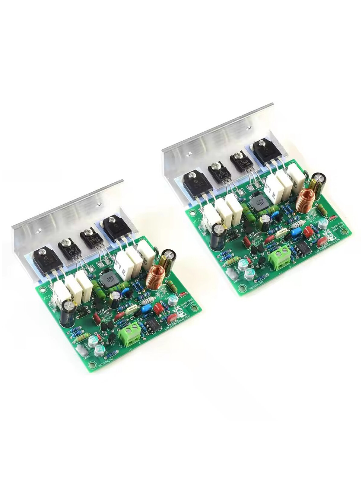 1 пара классических усилителей QUAD 606 с готовой платой