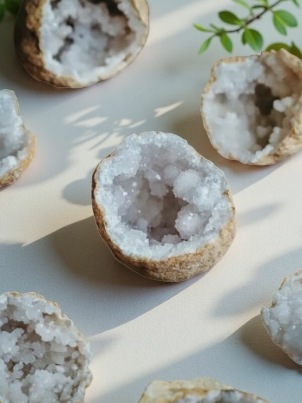 Натуральная жеода горного хрусталя 5-6cm - Магическая жеода