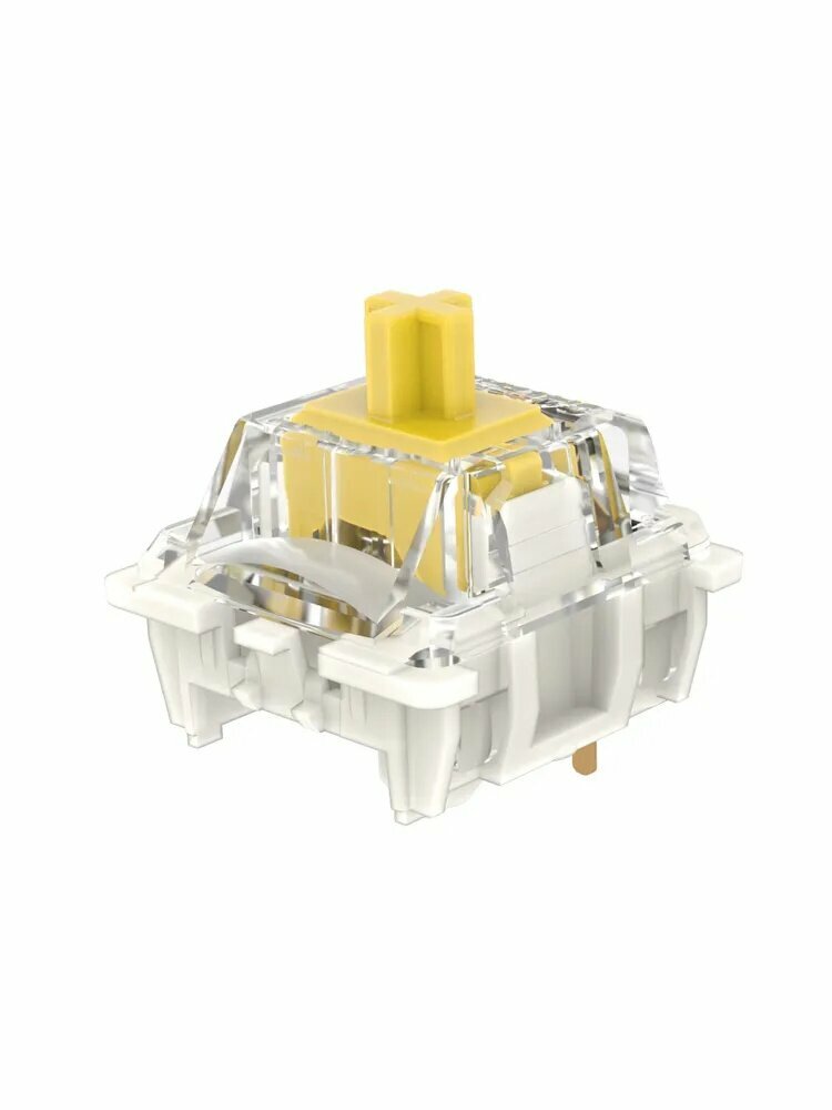 Свитчи Gateron pro 3.0 yellow для механических клавиатур 10 шт