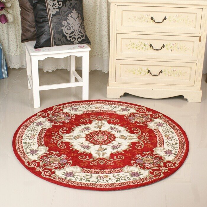 Минималистичный круглый ковер в скандинавском стиле, европейский стиль, круглый коврик для спальни, подвесная корзина, напольный коврик, подвесное кресло, круглый мат, подушка для кресла-качалки в гостиной