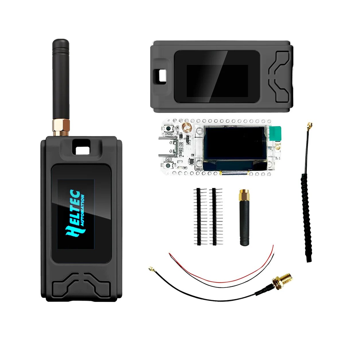 Комплект платы Heltec ESP32 LoRa V3 BLACK 433-510MHz