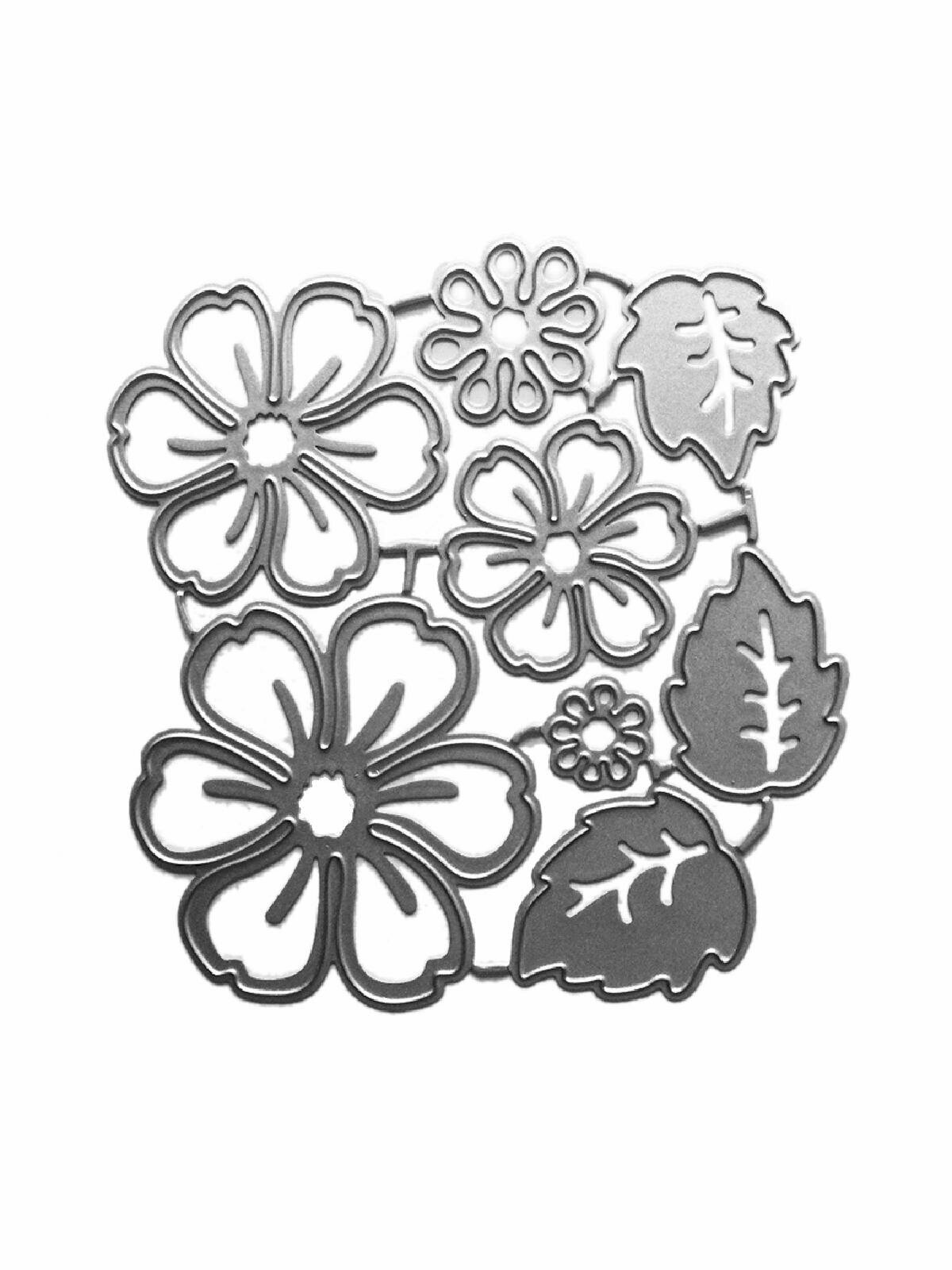 Штампы для вырезания лепестков цветов Открытка для Фотоальбома Фотоальбомы Аксессуары для декора