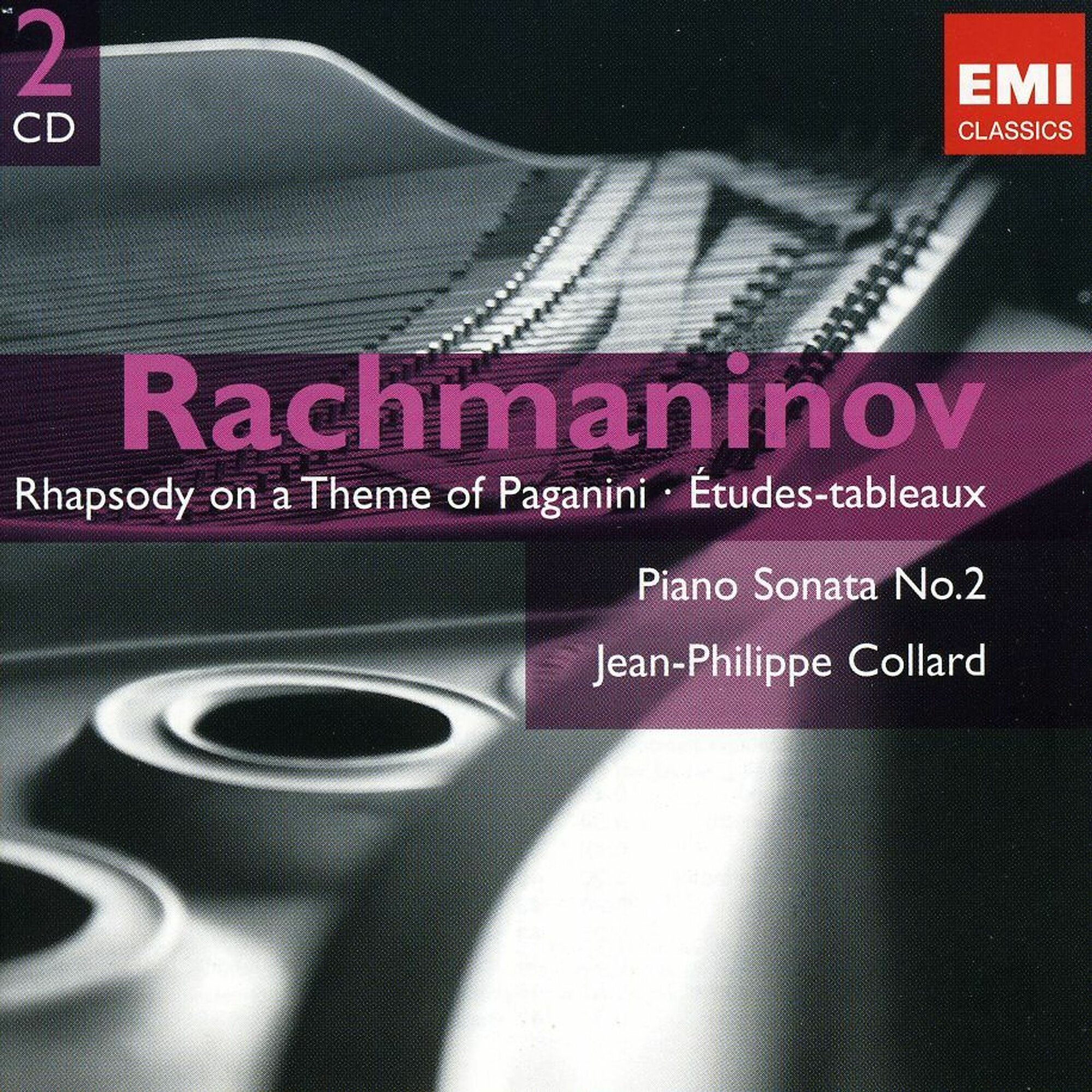 Компакт-диск Rachmaninov - Piano Music. Jean-Philippe Collard (piano) (2 CD)