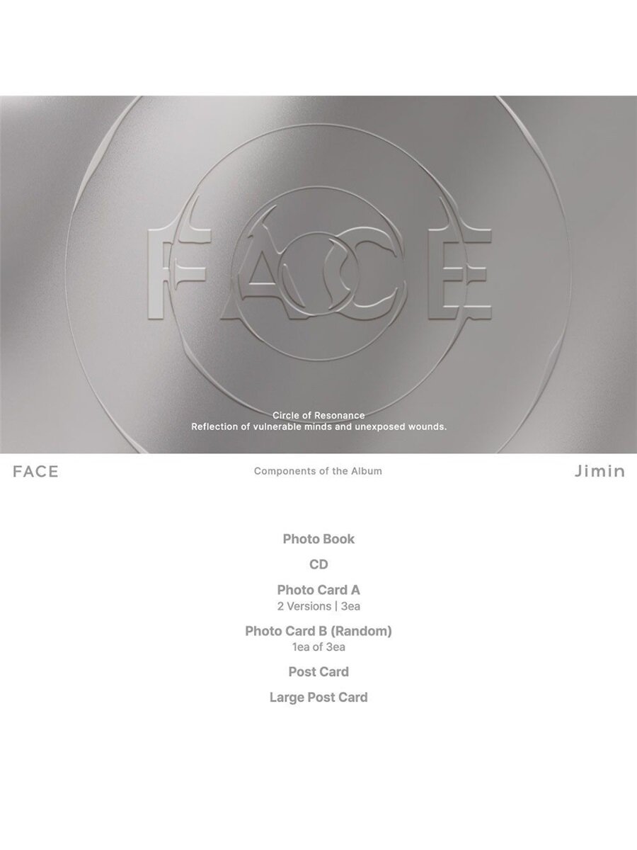 Альбом Jimin (BTS) FACE — фото 1