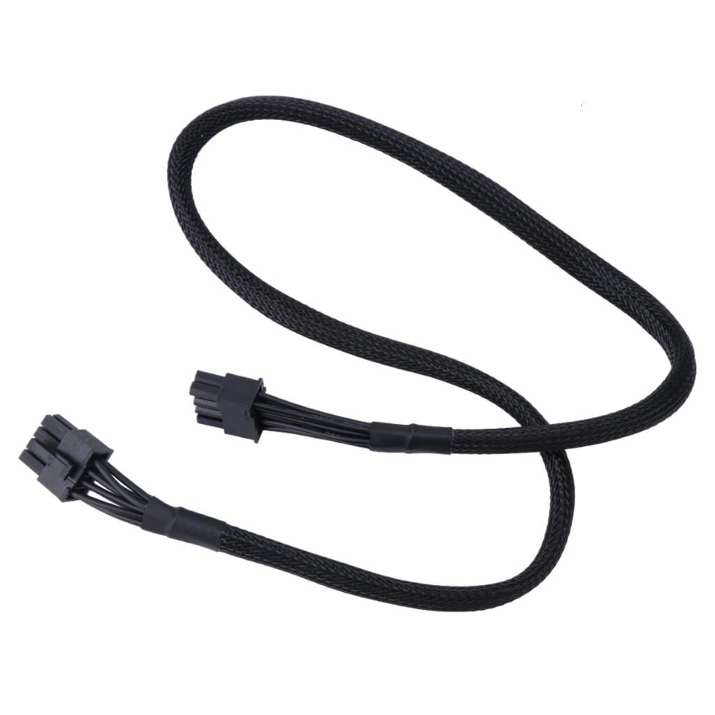 8Pin Male - 8pin 6+2pin Male PCIE кабель питания для видеокарты, - 80cm