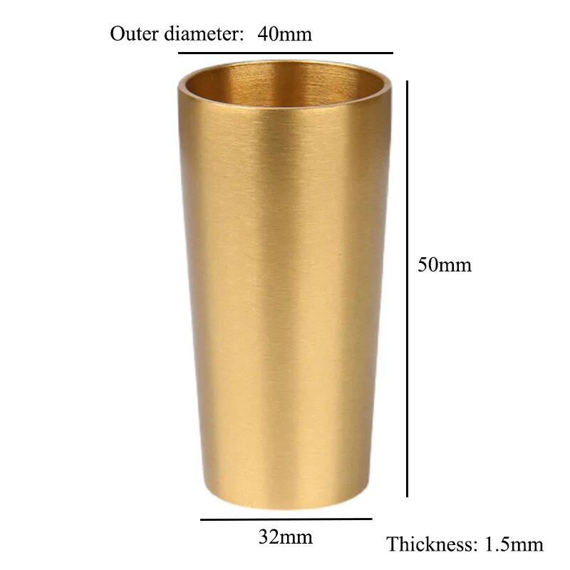 1 шт. латунная зеркальная золотая металлическая защита для дивана, шкафа, конусные зажимы, держатель для кровати, гардероба, стола, аксессуар 40x32x50mm