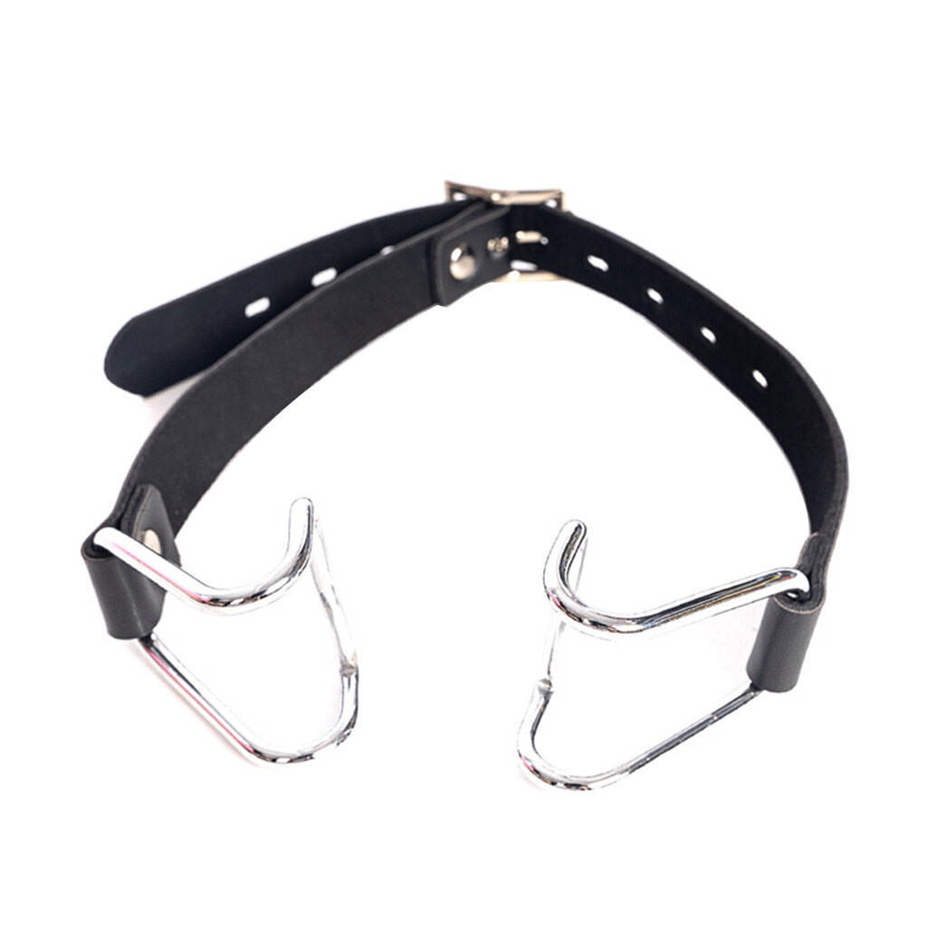 Эротическая Игрушка Для Связывания Металлический Крючок Для Рта Регулируемый Ремень Пары Флирт Фетиш Фантазия SM Секс Игрушки Встроенный Расширитель Рта