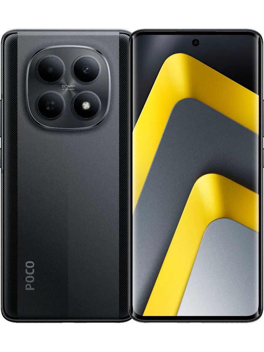 Смартфон Xiaomi Poco M8 8/256 Black (Черный) - версия: Global