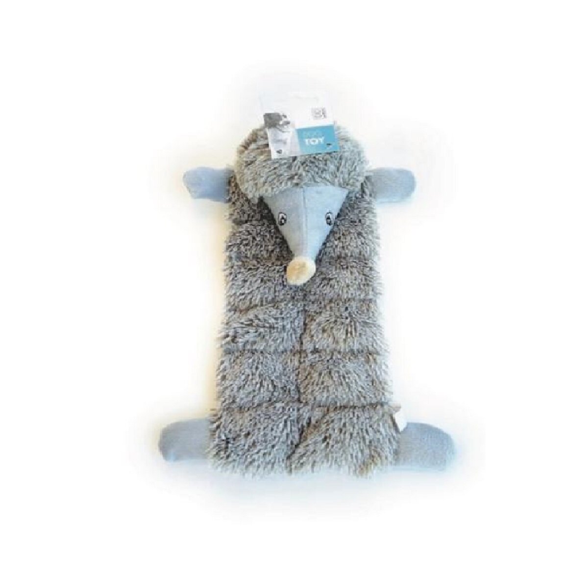 M-PETS Игрушка мягкая для собак Ёжик COSMO длинный серый, 43см 10600199