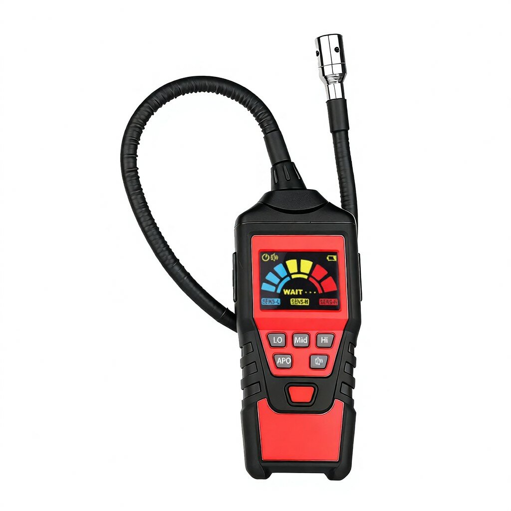 HT601A/HT601B (Optional) Портативный газоанализатор Детектор утечки бытового природного газа Детектор газа Прибор аварийного сигнала концентрации метана