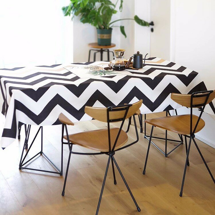 Ткань для обеденного стола, кофейного стола, мастерская живопись, цифровая печать, американский французский стиль, легкая роскошь, высококачественная сельская столовая скатерть