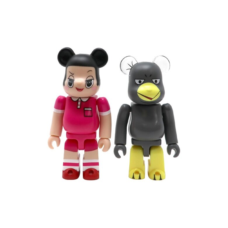BE@RBRICK Чико Чан и Кёе Чан Набор волшебных цветов Прозрачный Слепой бокс на карточке 100%
