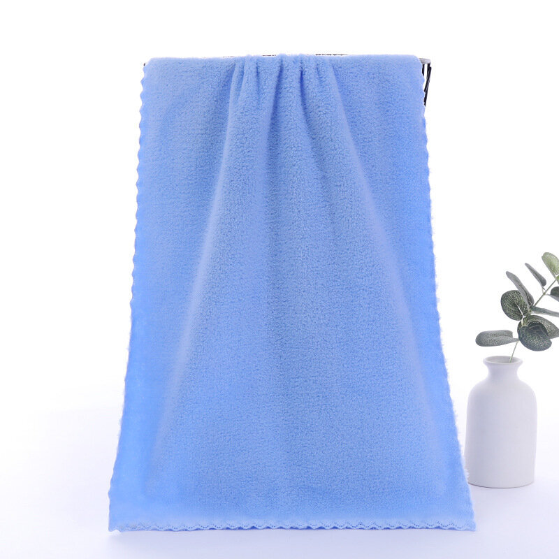 Высокоплотное коралловое бархатное полотенце мягкое простое впитывание воды для лица полотенце для лица Домашнее