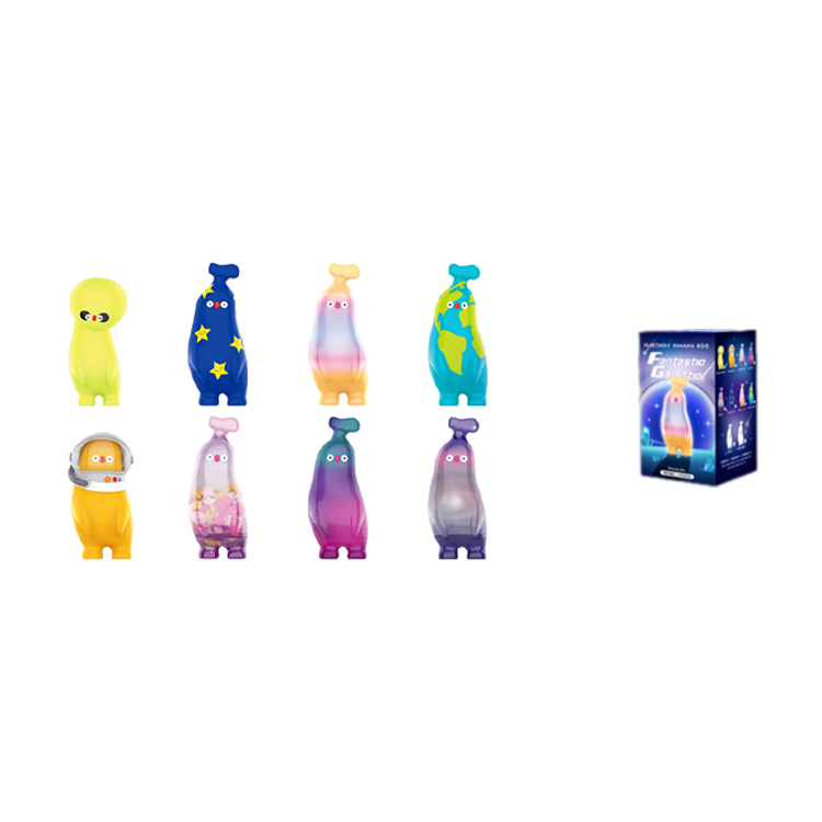 POP MART FLABJACKS Banana Boo Surprise Universe Мистический бокс унисекс, Single Mystery Box (Random Pick)