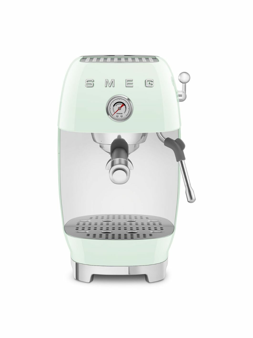 Кофеварка рожковая SMEG ECF03PGEU, пастельный зелёный