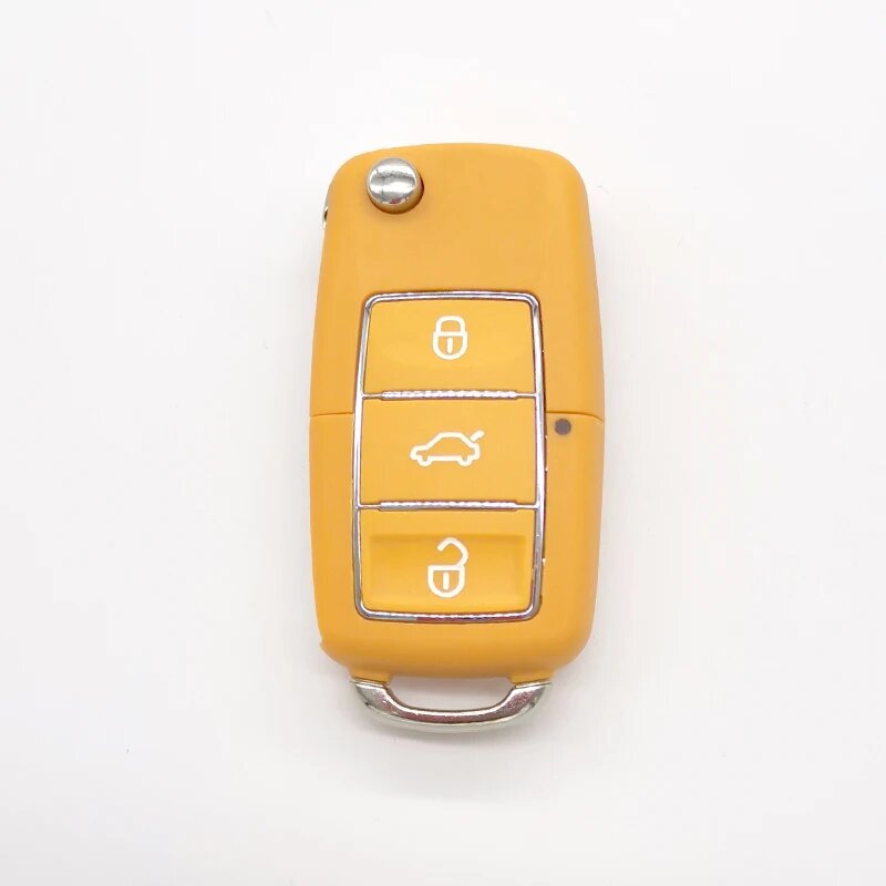 Складной корпус дистанционного ключа для Volkswagen Vw Jetta Golf Passat Beetle Skoda Seat Polo B5, красочный чехол для ключа автомобиля, 3 кнопки