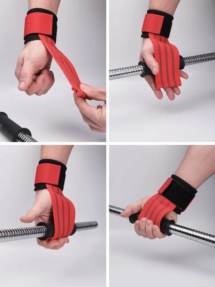 Характеристики: Страховочные ремни, лямки, петли для тяги красные