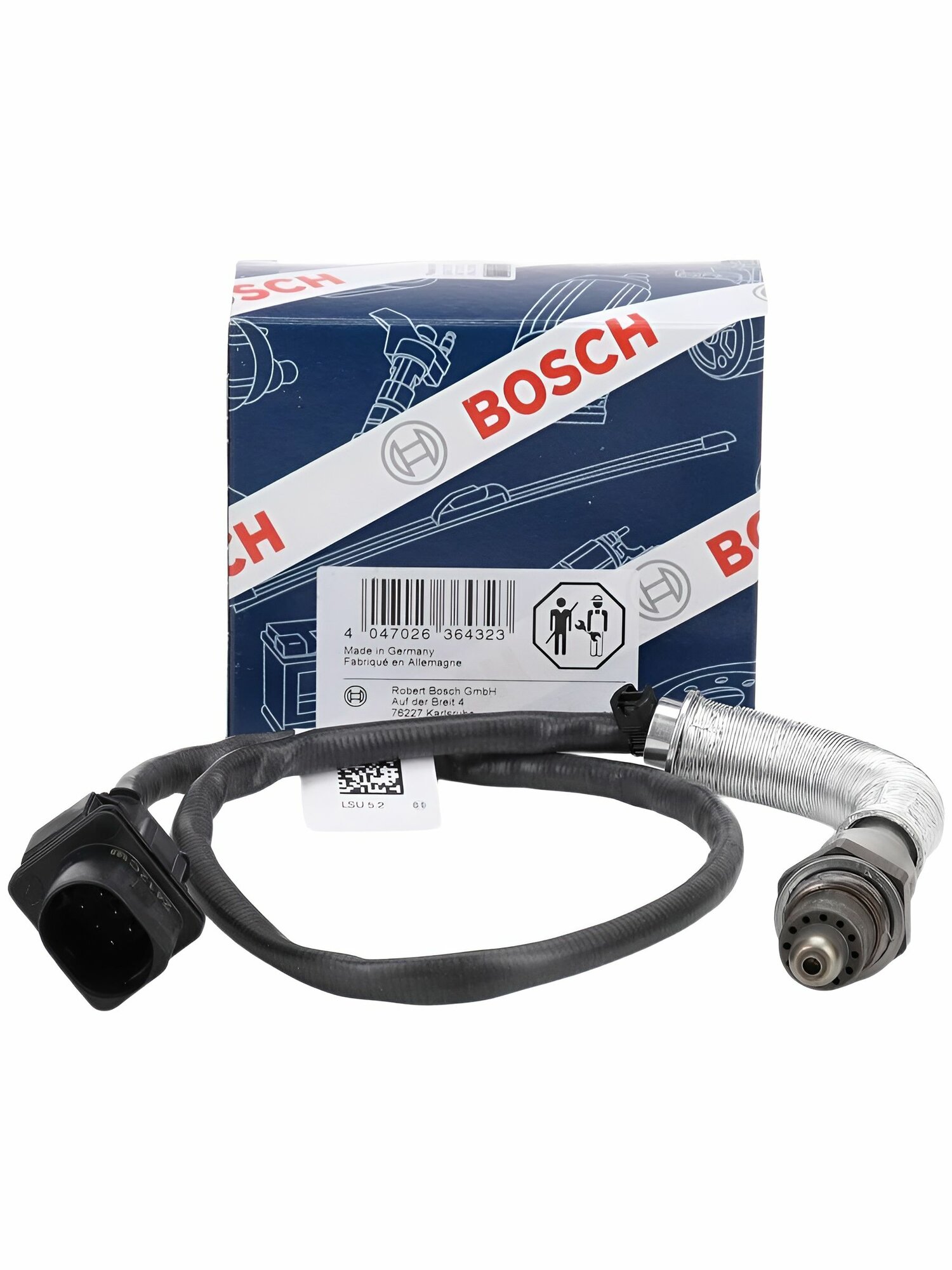 Датчик кислорода (лямбда зонд) BOSCH 0258037002