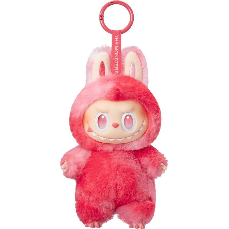 Виниловая плюшевая подвеска унисекс POP MART Labubu Big into Energy Series, Confirmed Style-Love LOVE (Open Gift Bag)