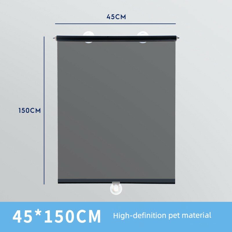 Автоматическая выдвижная солнцезащитная шторка для грузовиков и автобусов, теплоизоляционная, светонепроницаемая, для