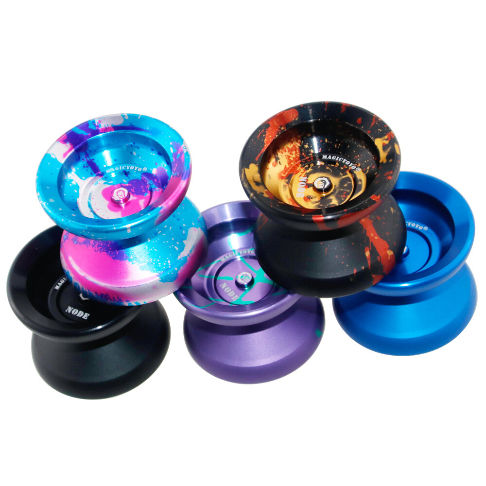 MAGICYOYO-Y01 полированный алюминиевый сплав профессиональный неотзывчивый вращающийся шарик йо-йо игрушка для детей
