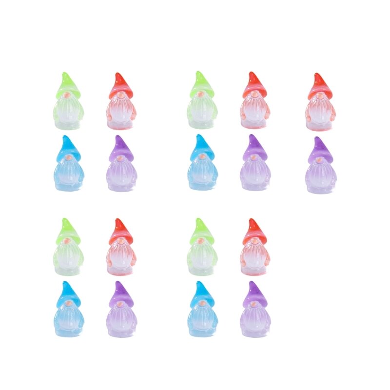 Фигурки Садовых Гномов, Миниатюрные Статуэтки Ночных Гномов, Декоры Для Горшков С Растениями