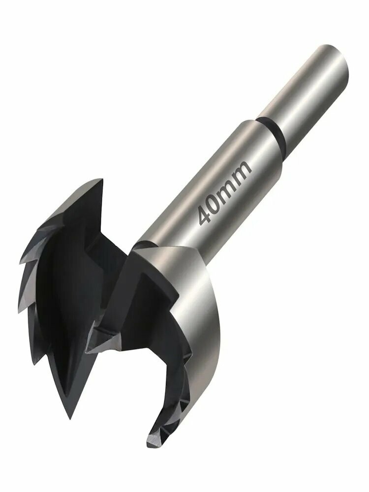 Набор Forstner 40 мм сверла по дереву с самоцентрированием, биметаллические коронки, фрезер для точных отверстий в древесине