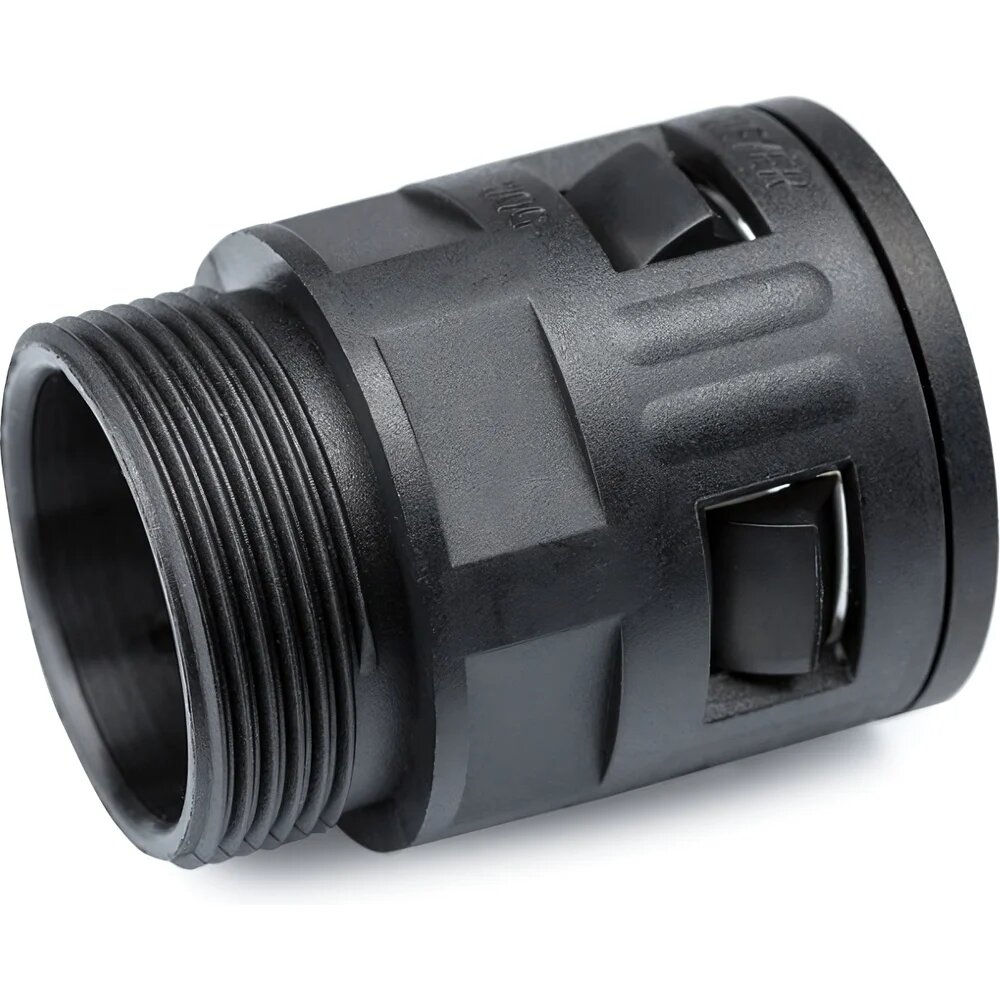 Муфта для гофрированных труб WEYER WQG-M32B/AD34.5 коннектор прямой, наружная M32х1.5 WE0205000