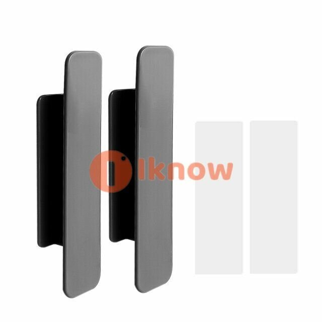 2 самоклеящиеся многофункциональные дверные ручки, домашние шкафы, ящики, стеклянные окна, толкающие двери общего назначения