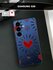 Силиконовый чехол на Samsung Galaxy S26 / Самсунг Галакси S26 с принтом Бордовые...