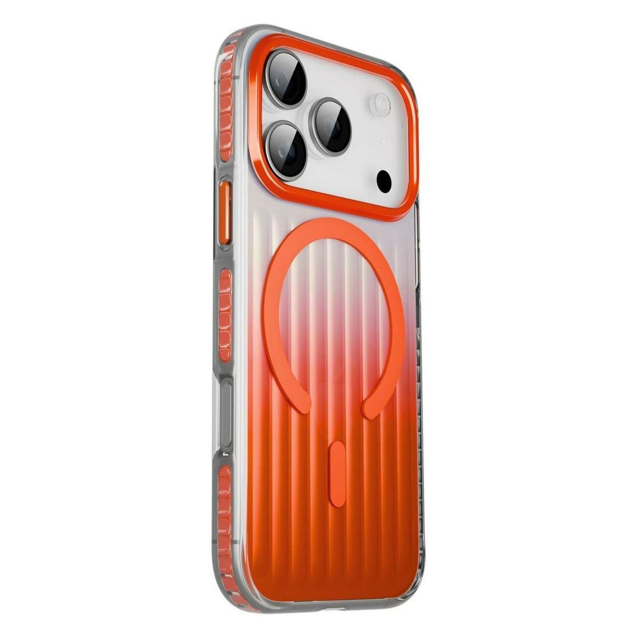 Чехол накладка iPhone 17 Pro 6.3" Gurdini Ocean Case Transparent Orange