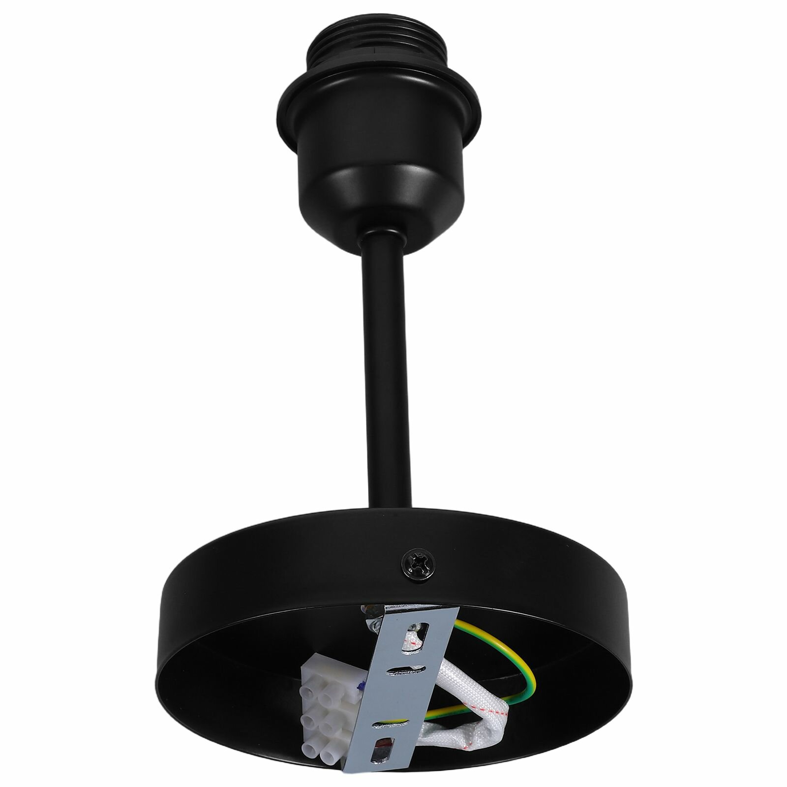 Металлический патрон для лампы E27, потолочный светильник, настенный светильник, патрон для лампы, фурнитура для потолочного освещения своими руками