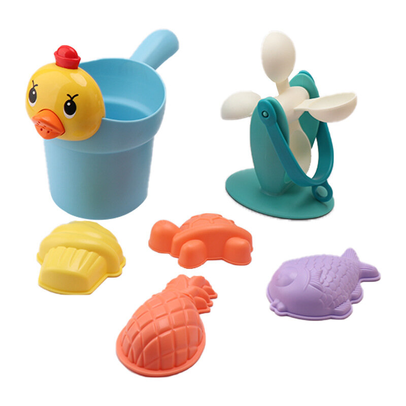 Прямая Внешняя торговля Пляжные игрушки детская мягкая резина Пляжные игрушки большой песок для копания песка игровые