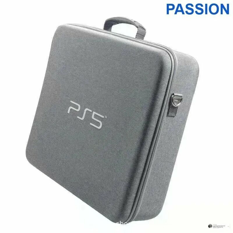 Сумка для хранения игровой консоли Ps5 (серая) (серия 2024)