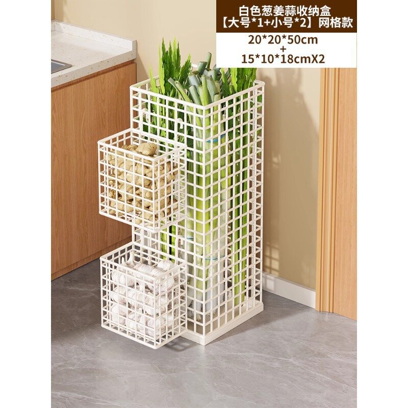 Прямые продажи с фабрики: стойка для хранения лука, имбиря и чеснока для лука, ямса, овощей, настольная чашка, коробка для специй, корзина для овощей